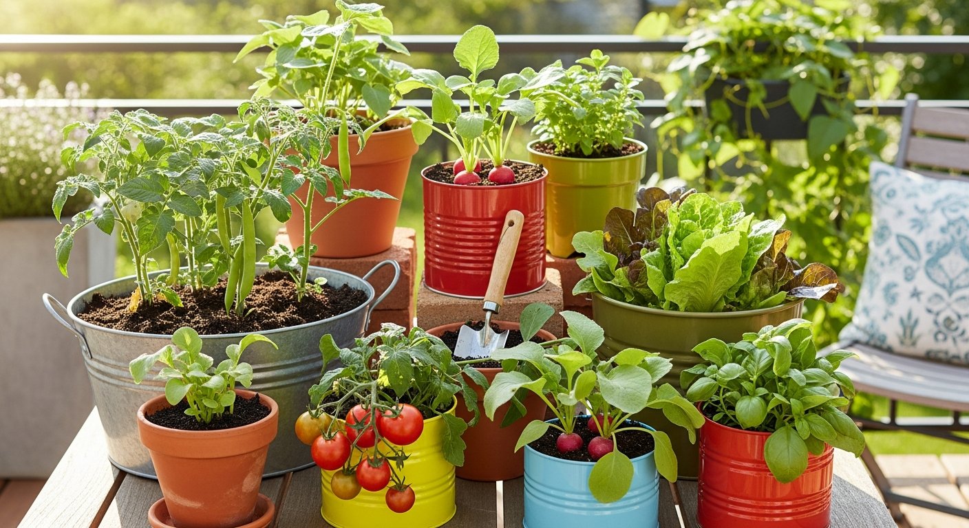 Growing Vegetables in Pots: Easy Container Gardening for Beginners ...